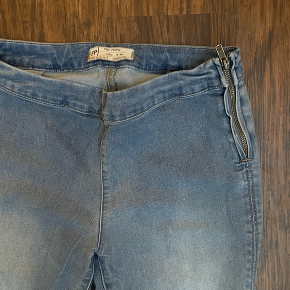 Free People | Jeans | Free People Pant Zipper On Side Slight Flare With ...